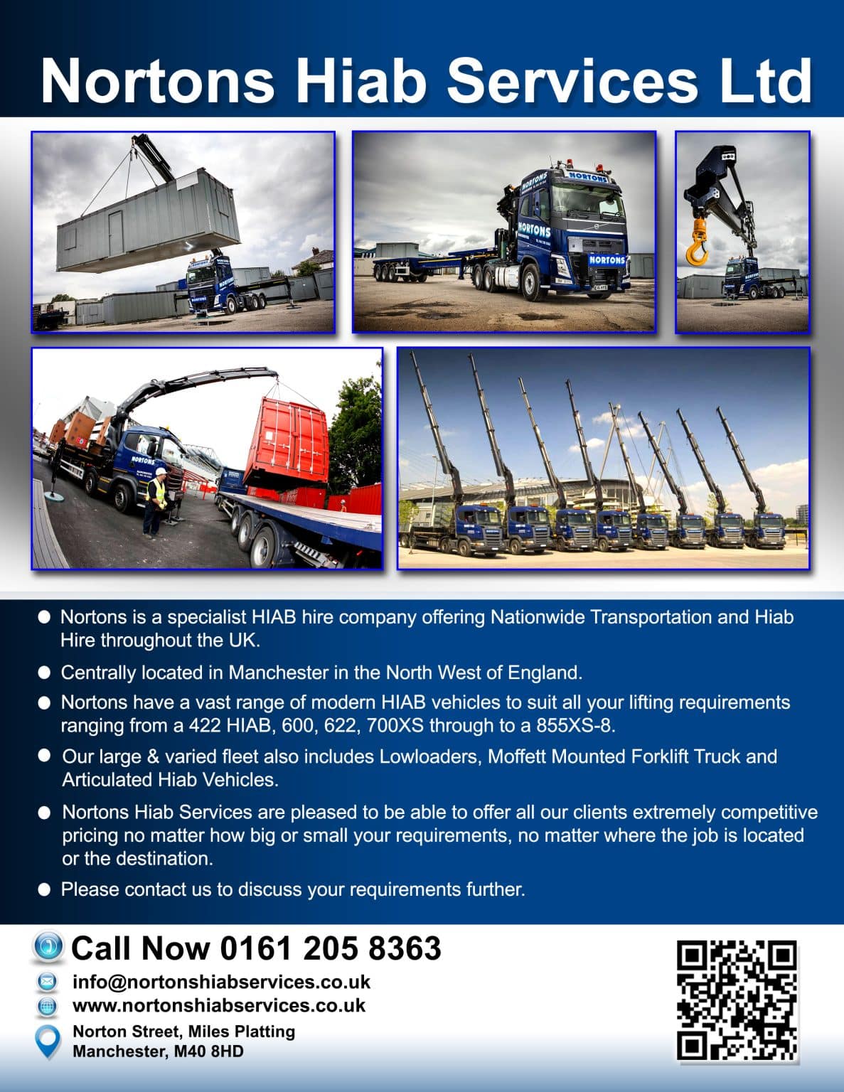 Lorry loaders using HIABs world class lifting technology